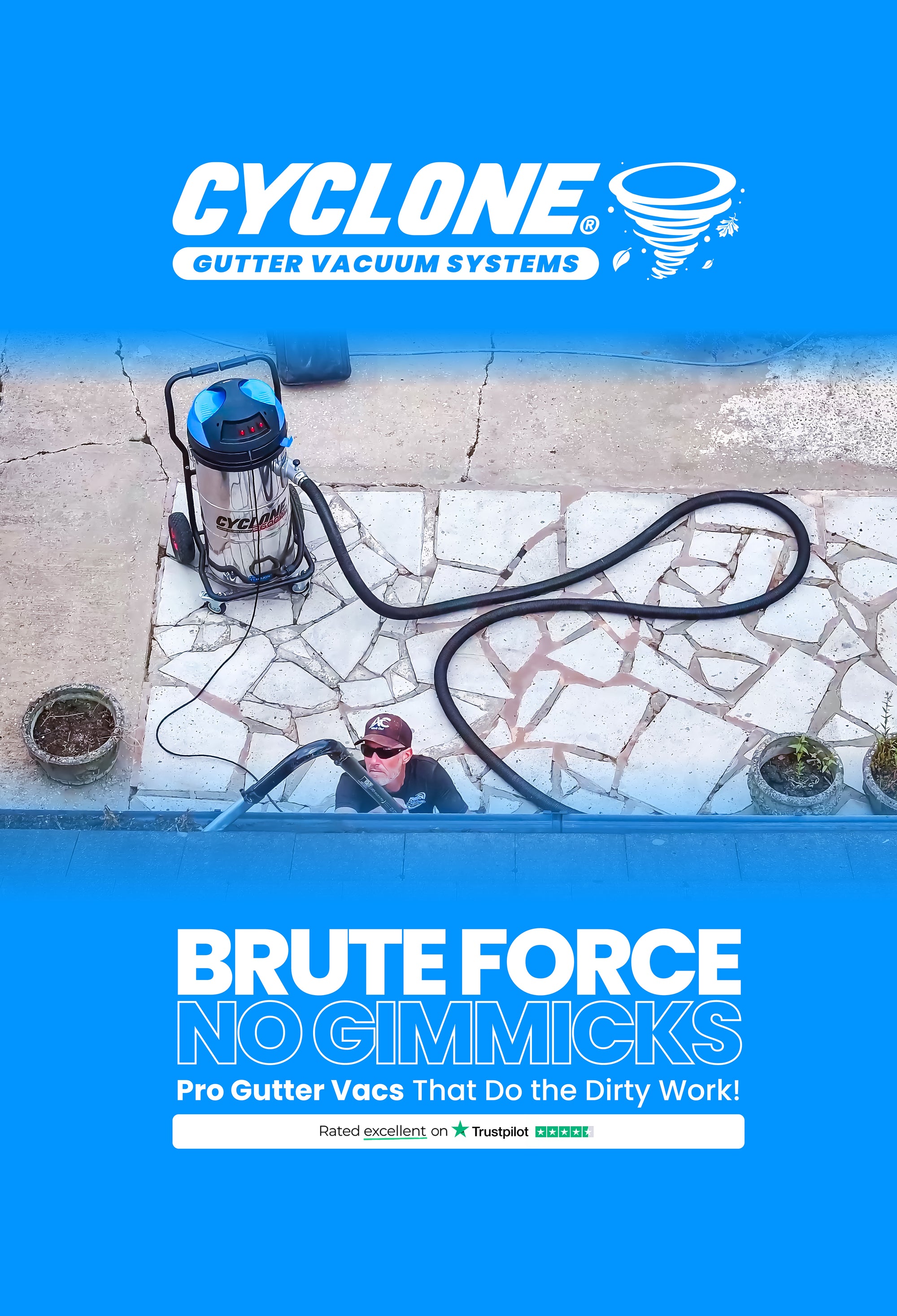 Gutter Cleaning Poles | Aluminium & Carbon – Equip2clean