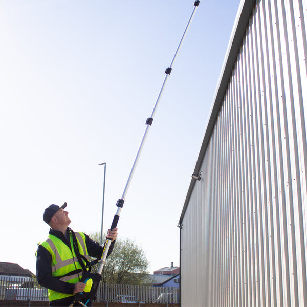 5.4m (18') Lightweight TelescopicLance for Pressure Washer (1/4" QR ...