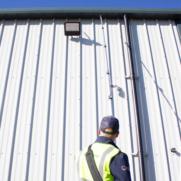 5.4m (18') Lightweight TelescopicLance for Pressure Washer (1/4" QR ...