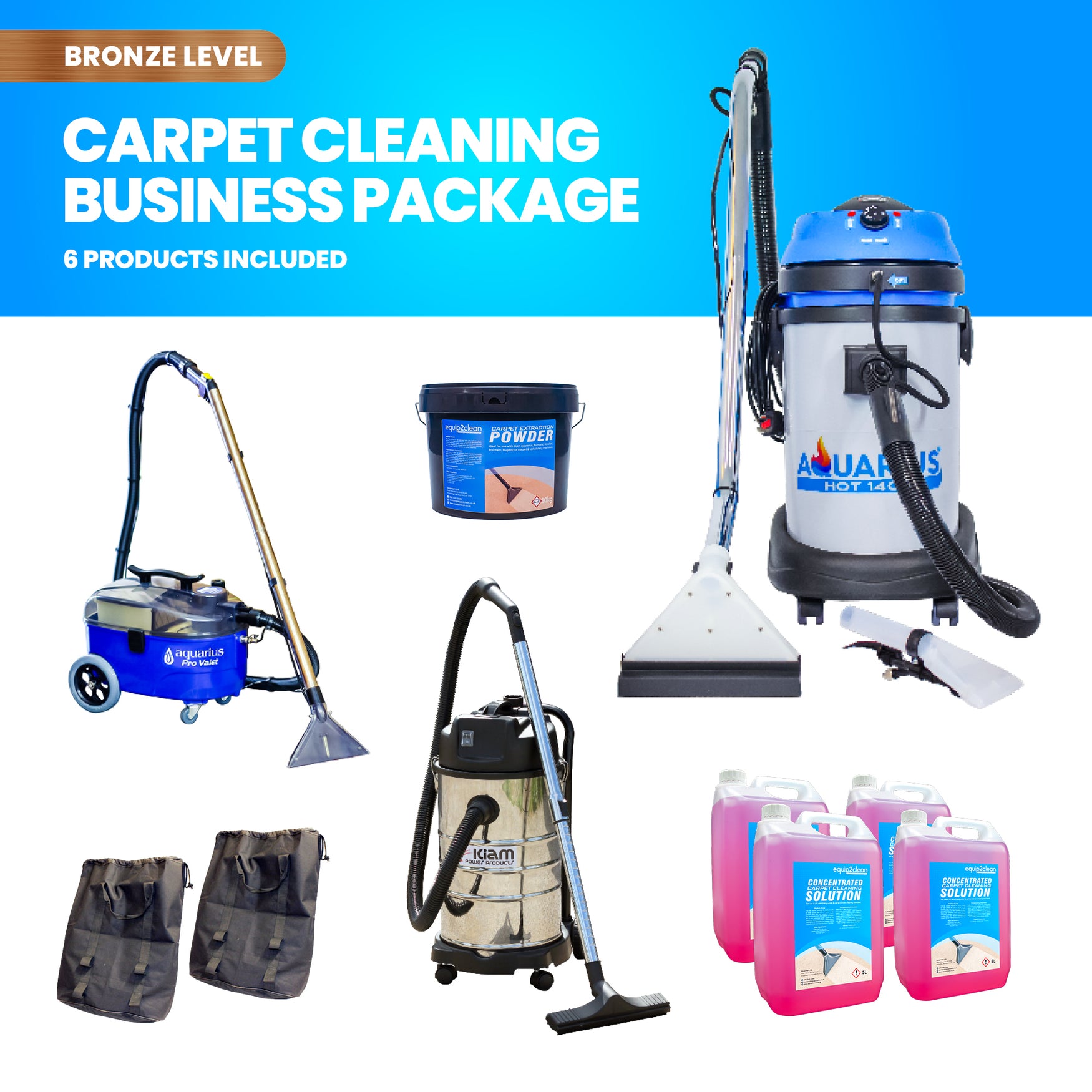Professional Carpet and Upholstery Cleaning Equipment Business Pack ...