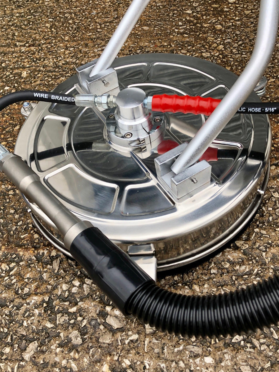 Kiam SurfacePro 21 Rotary Floor Cleaning Tool STAINLESS STEEL flat ...