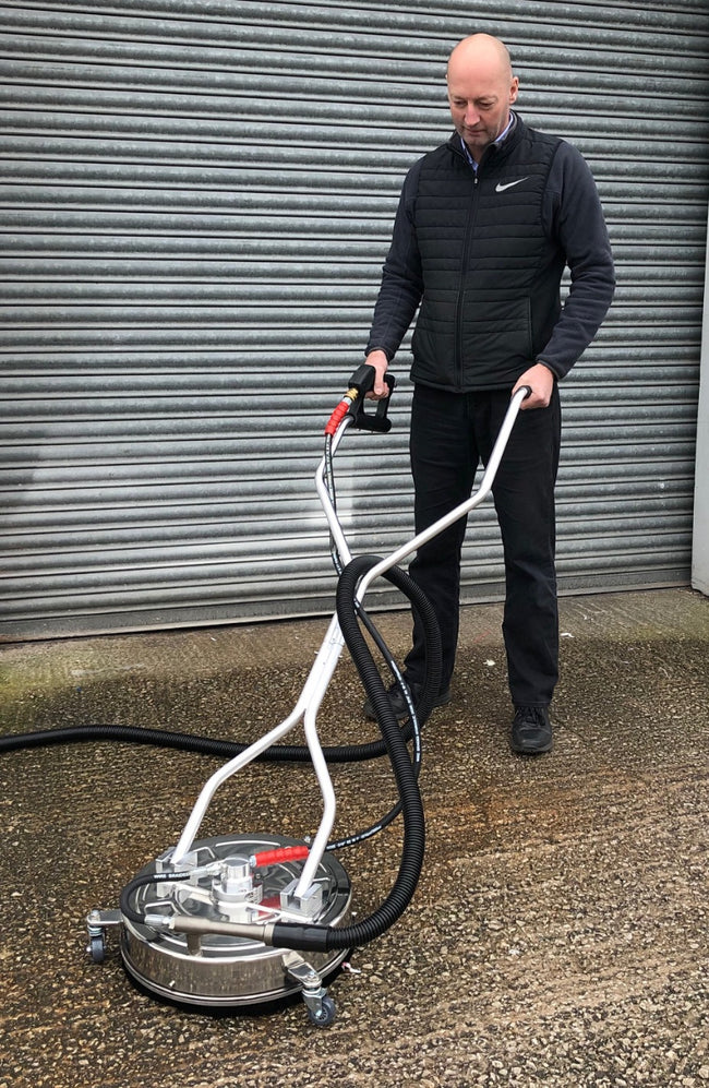 Kiam SurfacePro 21 Rotary Floor Cleaning Tool STAINLESS STEEL flat ...